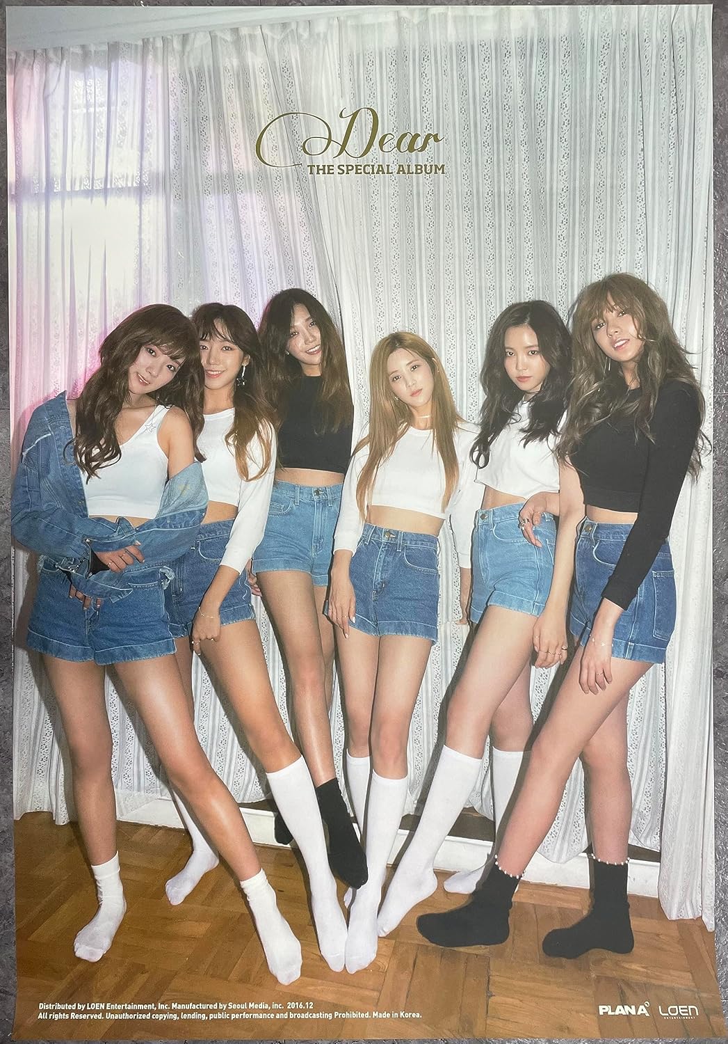 Amazon.com: Apink - [DEAR] Special Album Official Unfolded Poster in ...