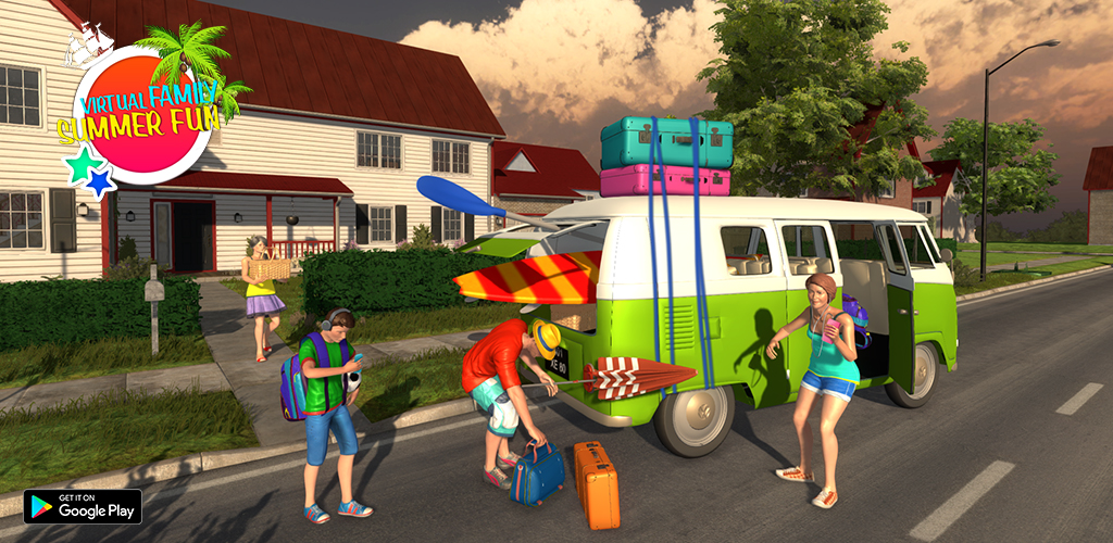 Happy Family Summer Holidays Adventure - Happy Family Game - App on ...