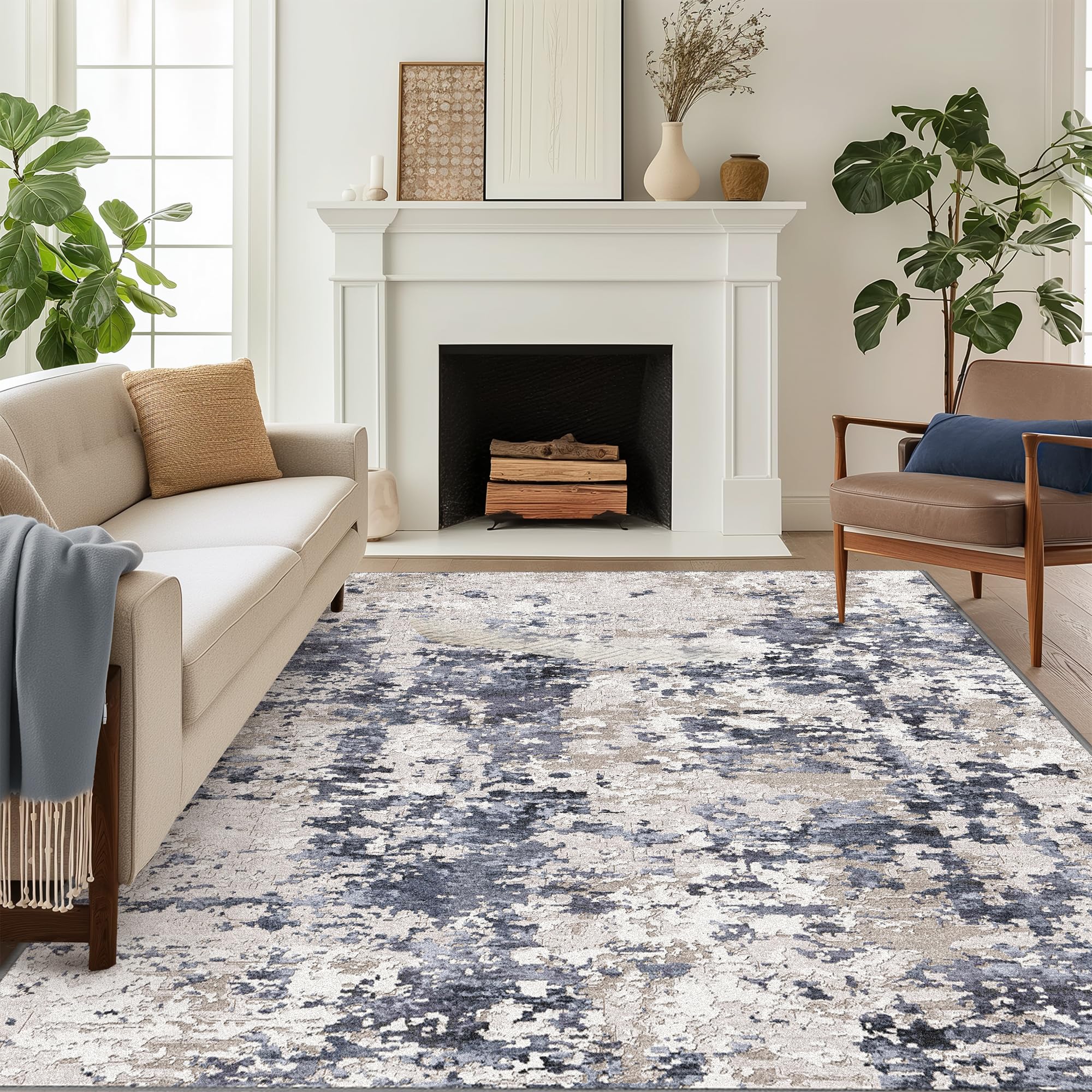 Amazon.com: BEIMO Area Rugs 3x5 for Living Room Bedroom Machine ...