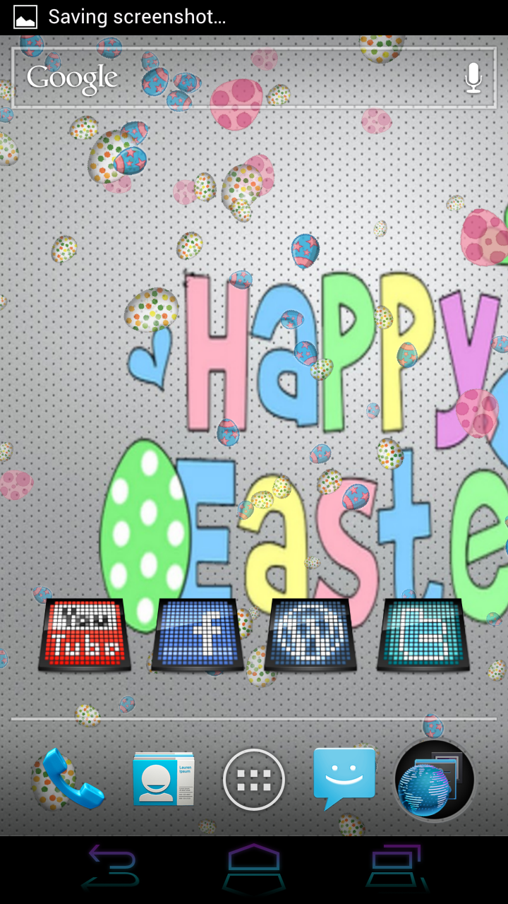 Live Wallpaper - Happy Easter - Falling Easter Egg's - App on Amazon ...