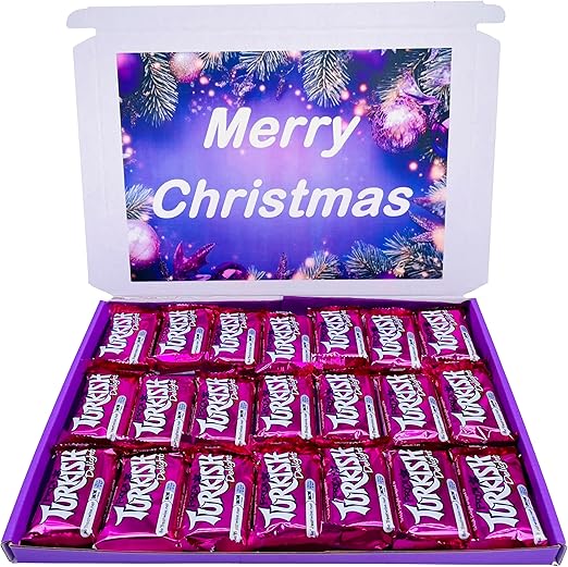 Frys Turkish Delight Gift Box Christmas Chocolate Hamper 21 Full Sized ...