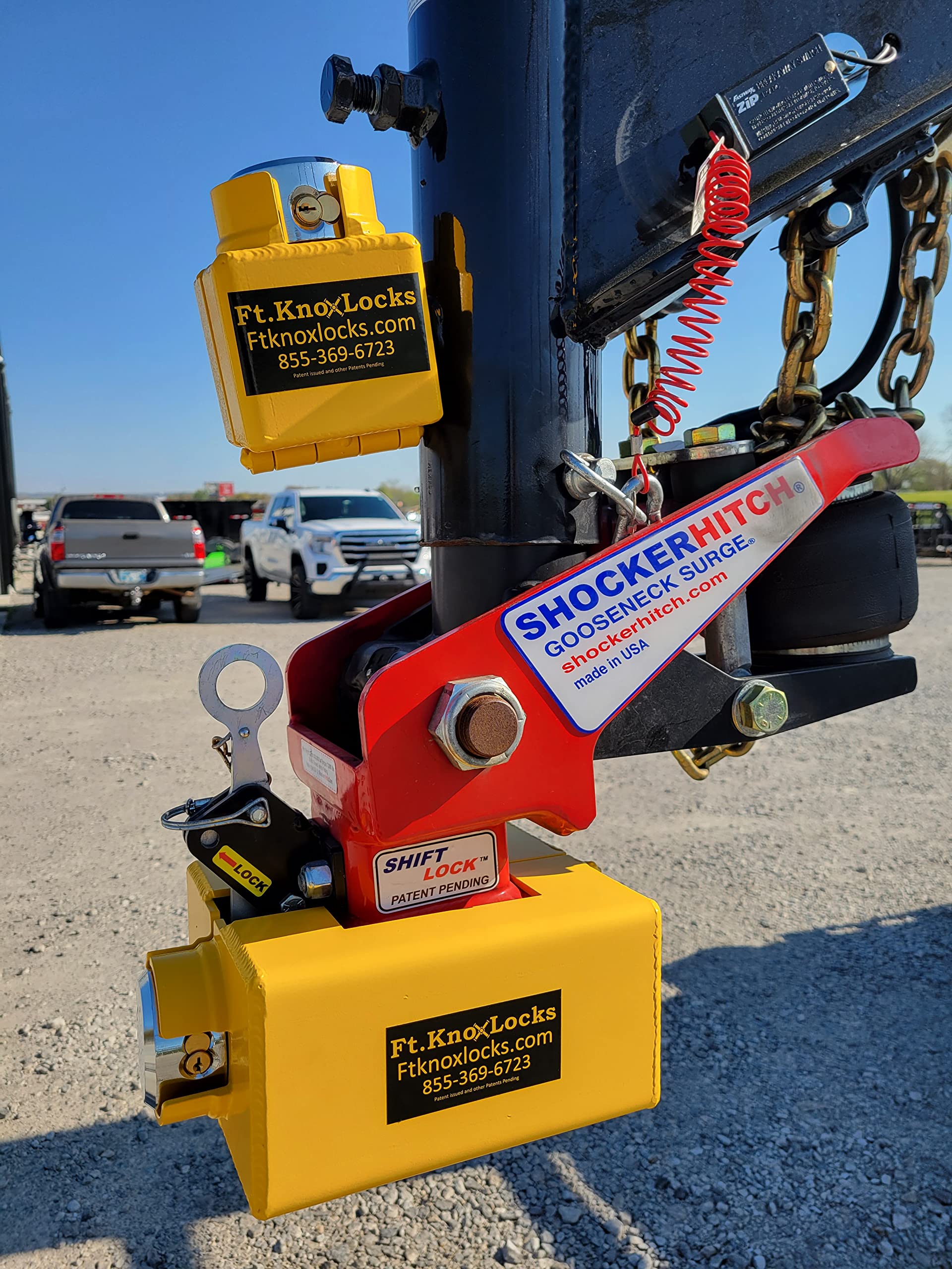 Amazon.com: Shocker Hitch Gooseneck and Set Bolt Combo : Automotive