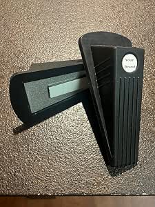 Amazon.com: HereStop Door Stoppers for Bottom of Door, Heavy Duty ...