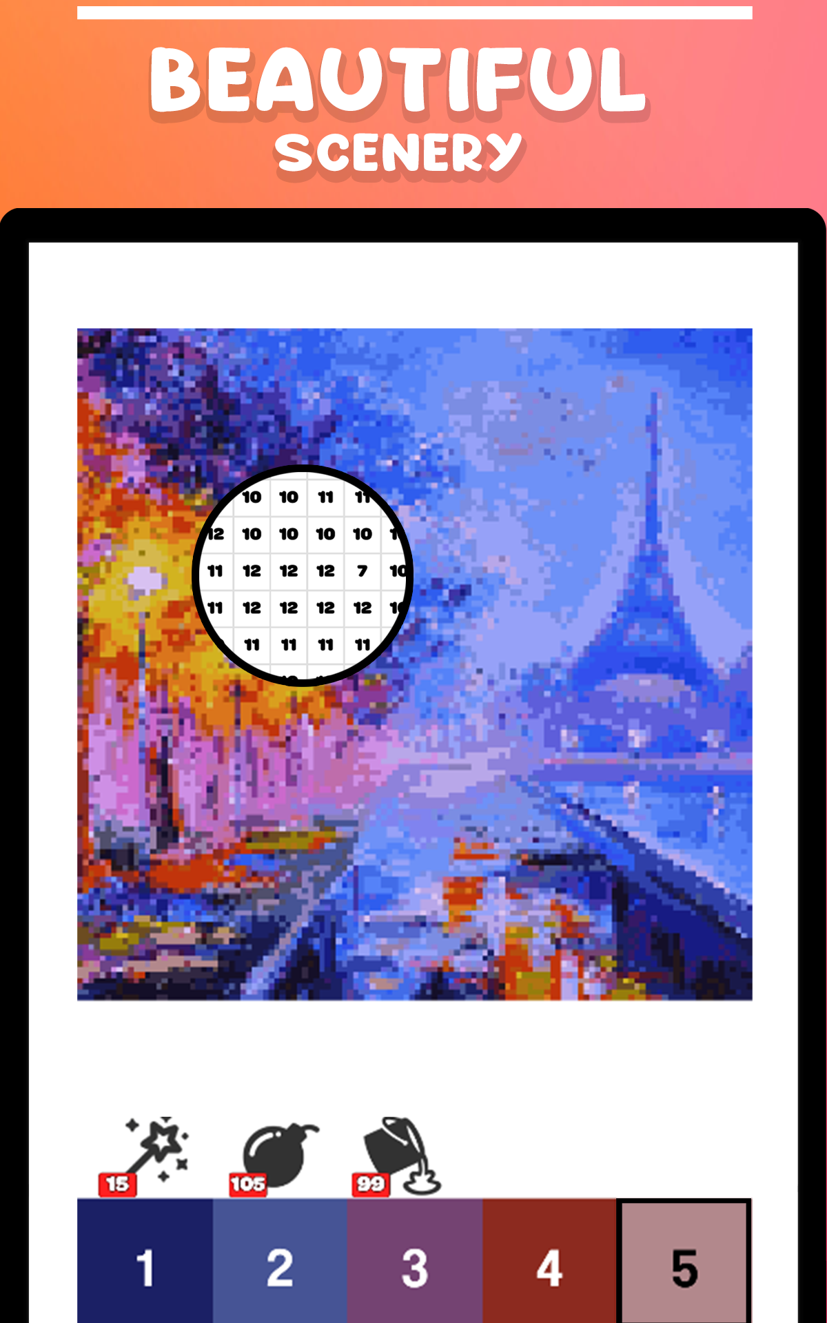 Coloring Mastery Apps: Color each Pixel by Number Game Art Book for ...