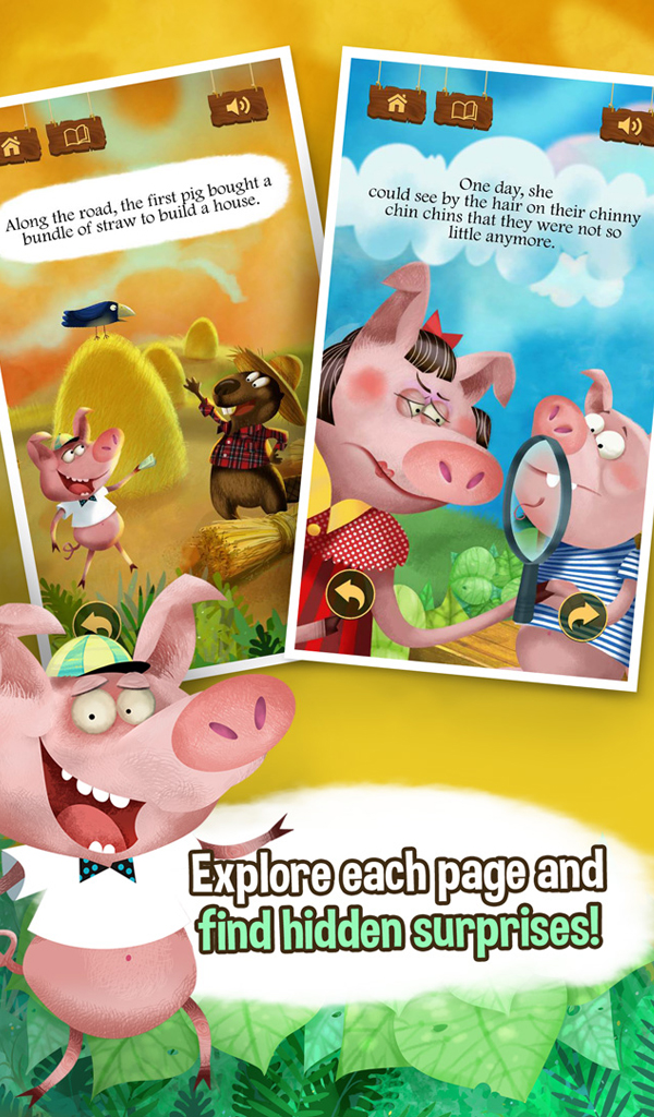 The Three Little Pigs eBook:Amazon.com:Appstore for Android