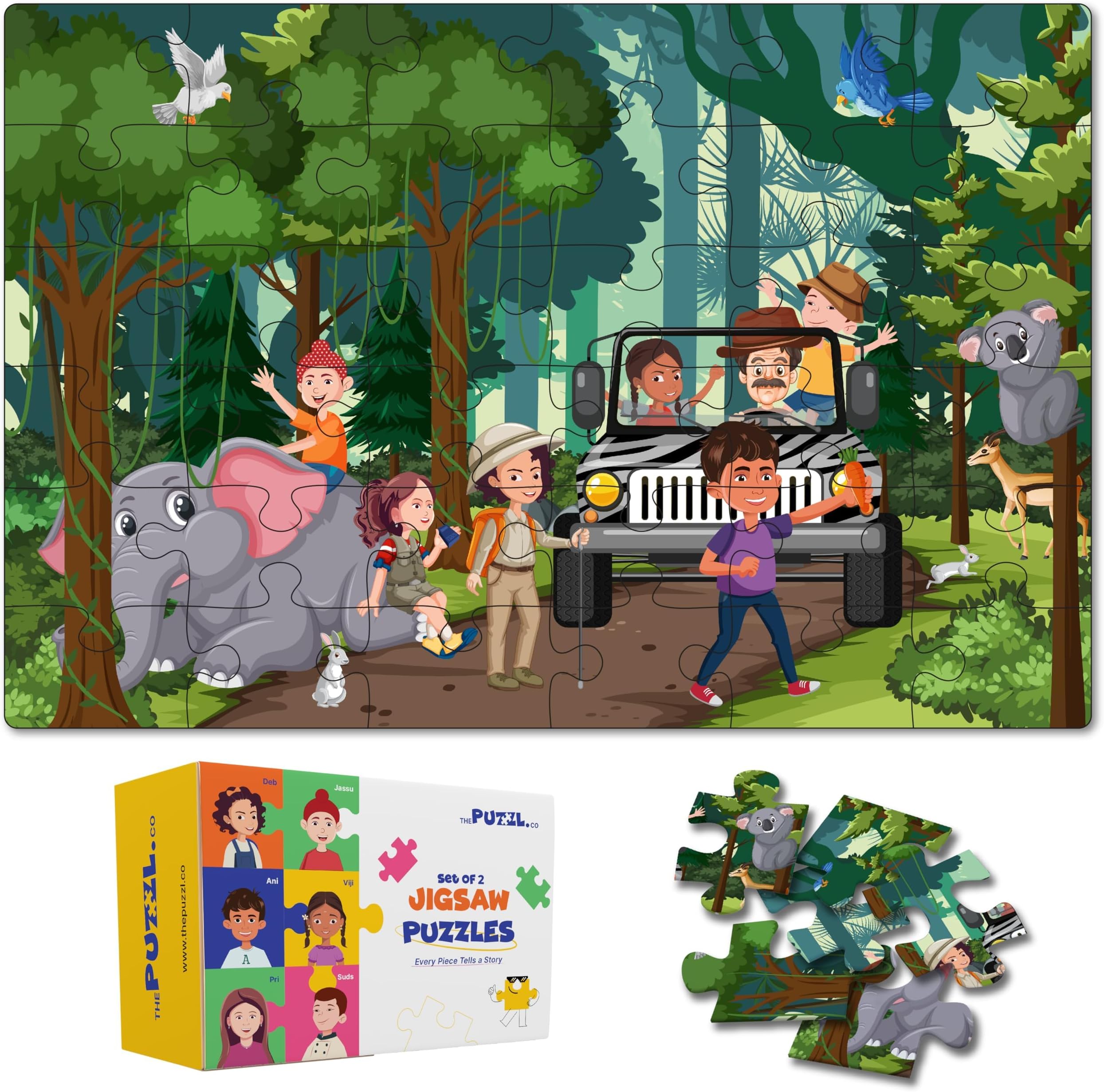 Buy TOYKRAFTT Puzzles for Kids for Age 5 to 7, Educational Games for 5 ...