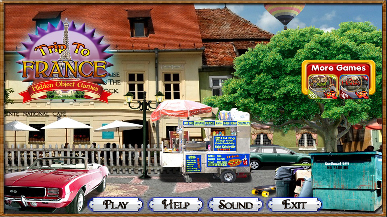 Trip to France - Hidden Object Challenge # 6 - App on Amazon Appstore