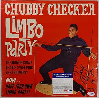 Signed Chubby Checker Autographed 1962 Limbo Party Lp Certified Psa Dna ...