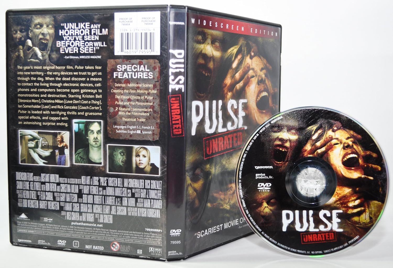 Pulse [DVD] [2006] [Region 1] [US Import] [NTSC]: Amazon.co.uk: DVD ...