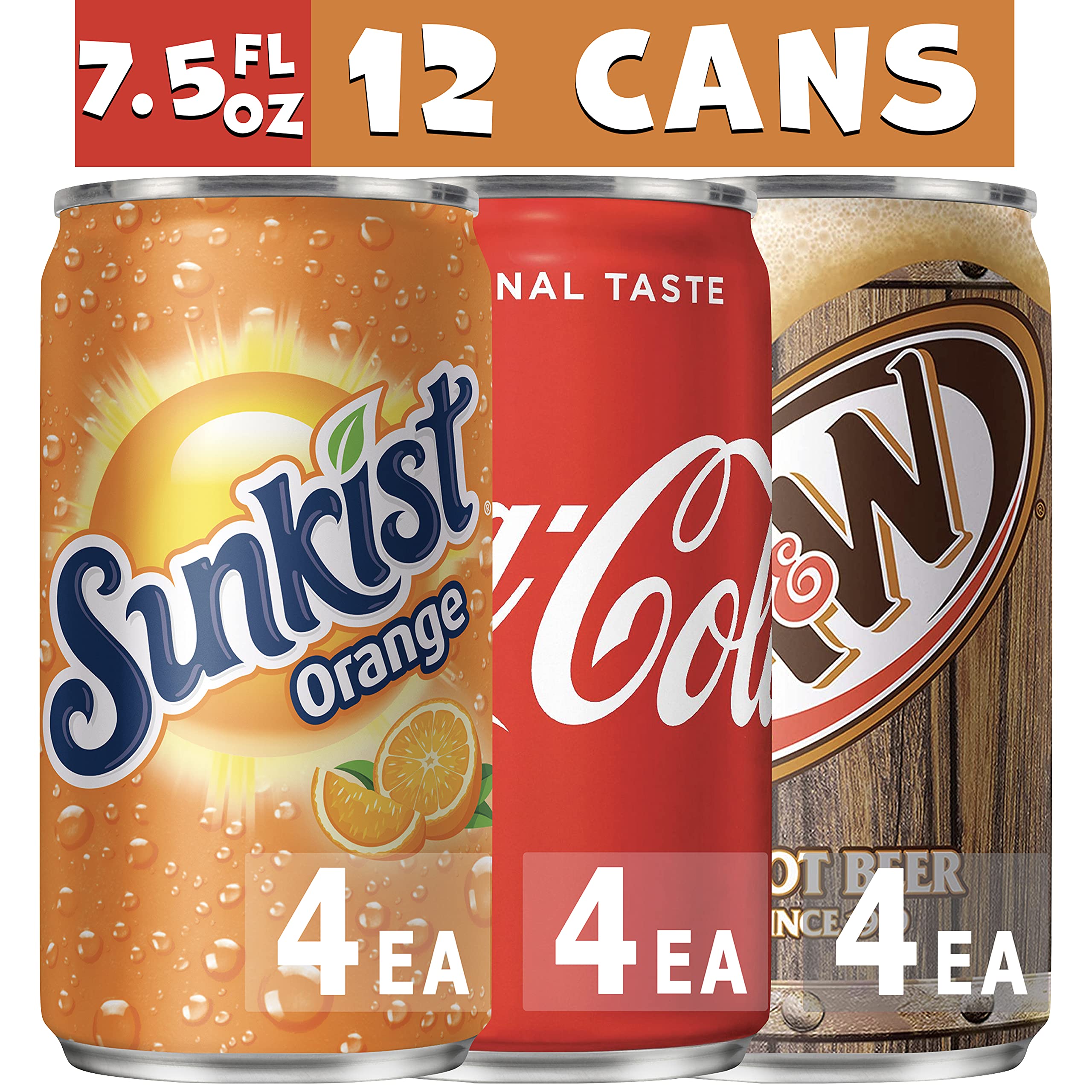 7UP, A&W Root Beer And Sunkist Variety Pack 30 Decisive, 40% OFF