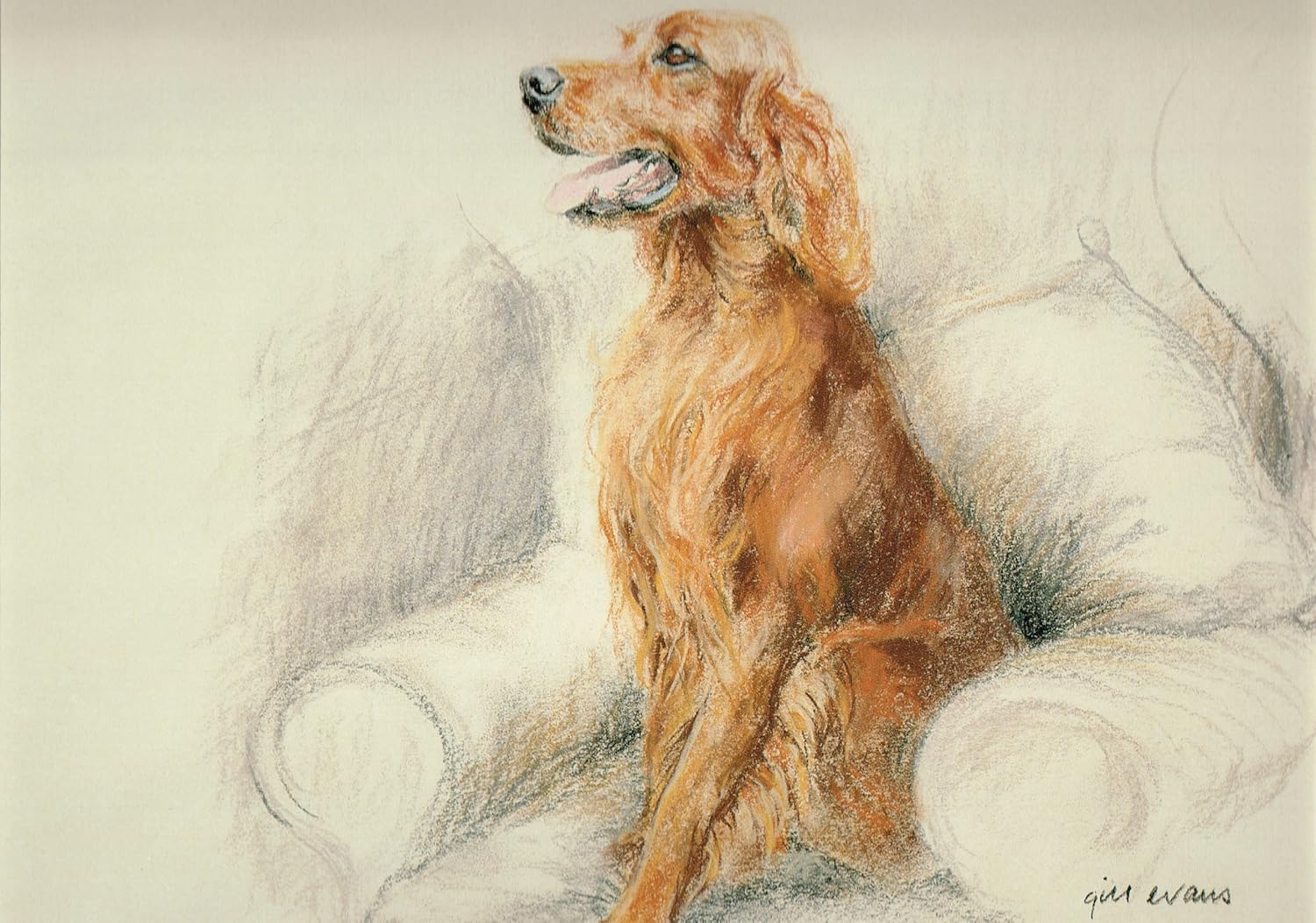Irish Setter Picture, Irish Setter Print, Limited Edition Irish Setter ...