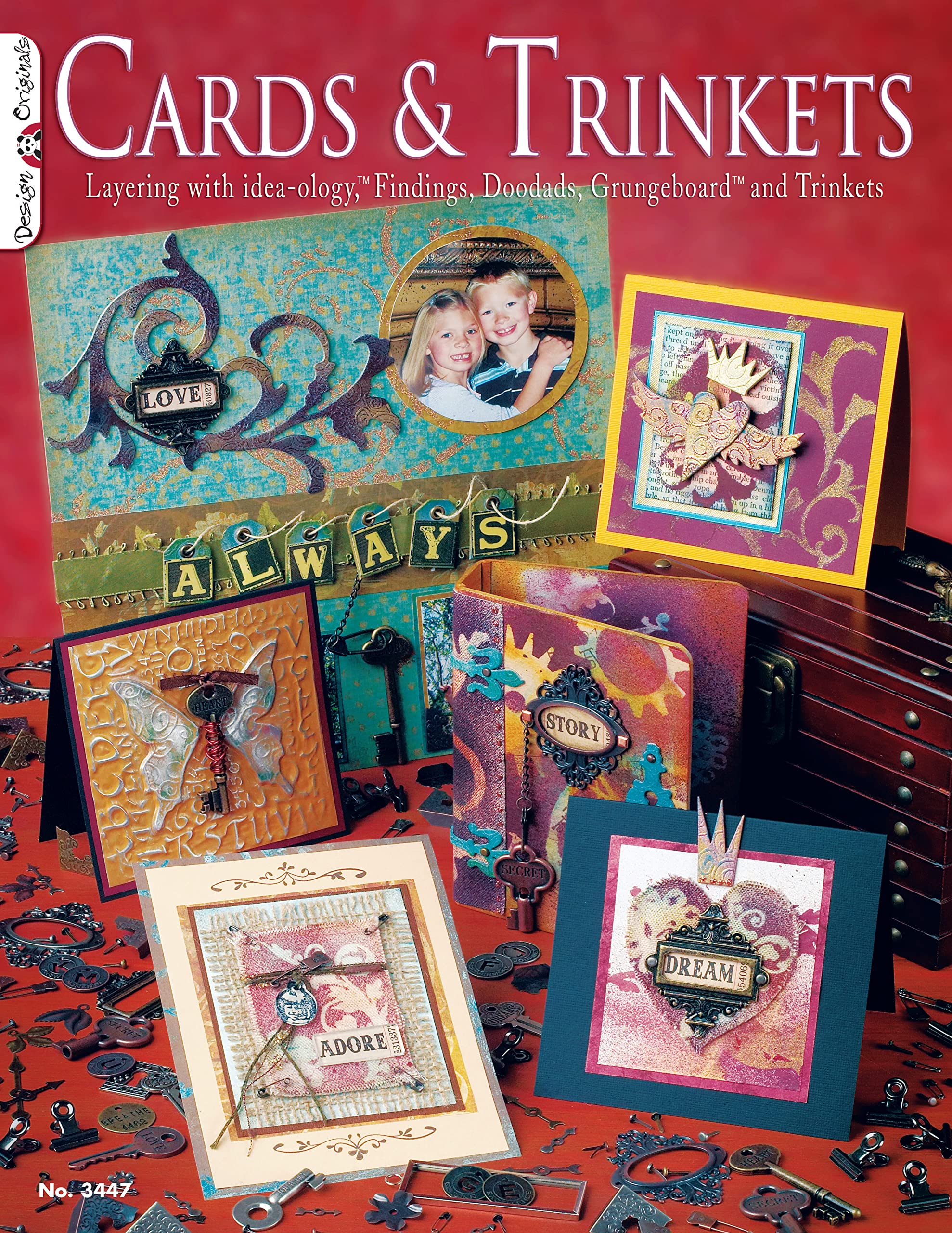 Cards & Trinkets: Layering with idea-ology Findings Doodads Grungeboard ...