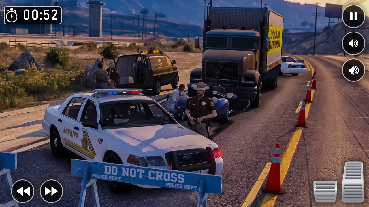 Urban Car Cop Chase Open World Police Simulator Game: Us Cop Officer Vs ...