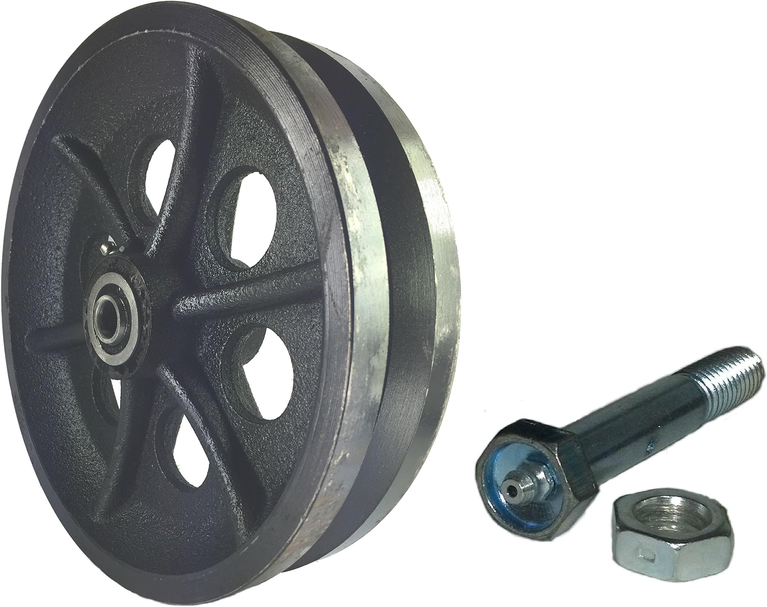 Amazon.com: Mapp Caster Sliding Barn Door Cast Iron Wheel Kit, 3" x 1.5 ...