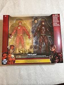 DC Comics Multiverse FLASH Action Figure SET OF 2, Small : Buy Online ...
