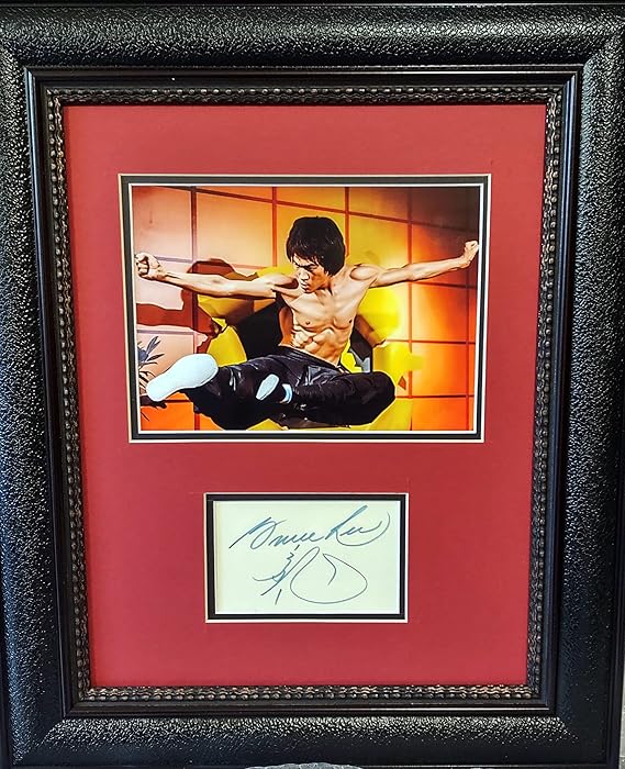 Bruce Lee autograph at Amazon's Entertainment Collectibles Store