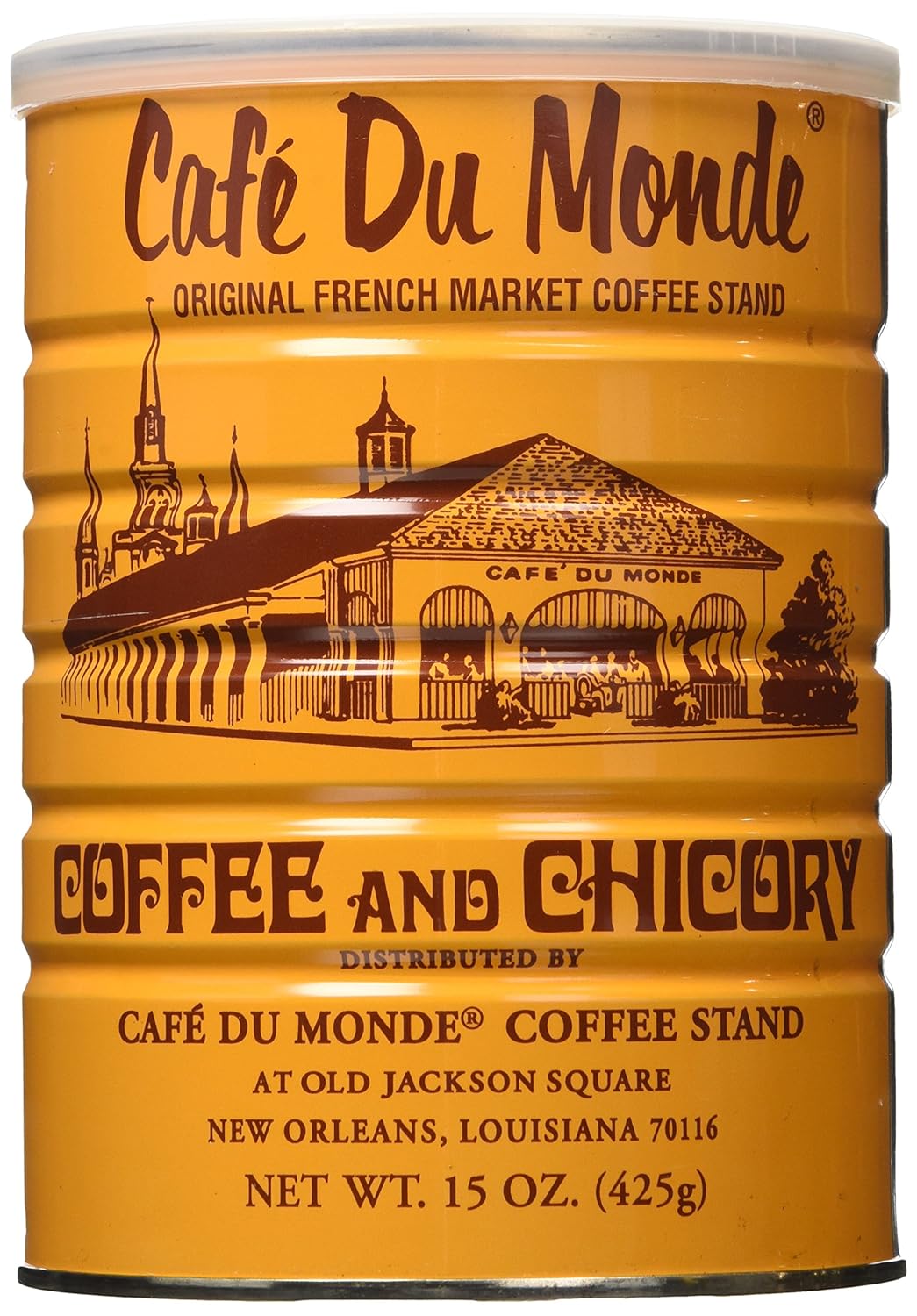 Amazon.com : Cafe Du Monde Coffee Chicory, 15 Ounce (Pack of 3 ...