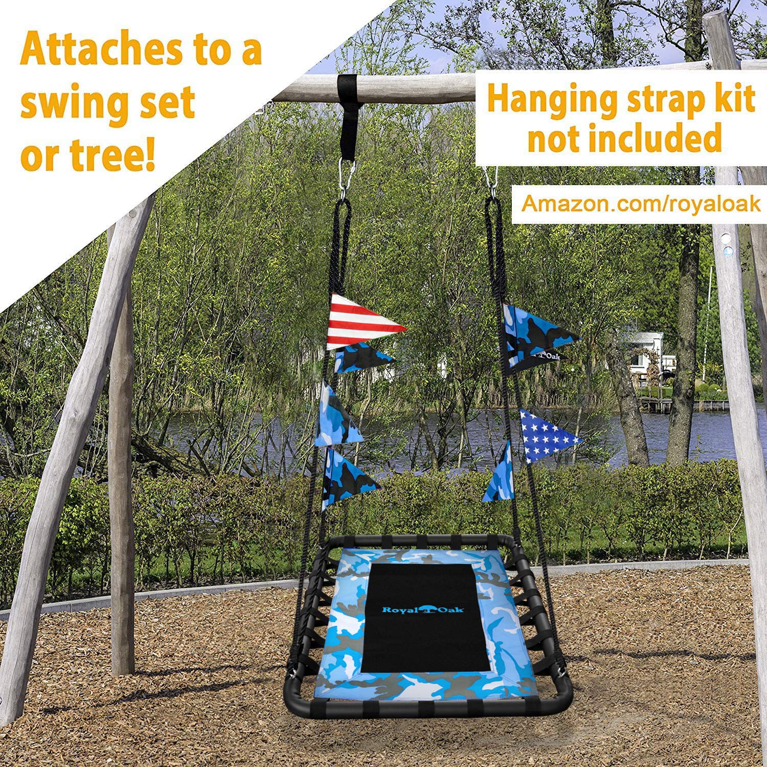 Rope Tree Swing Oak