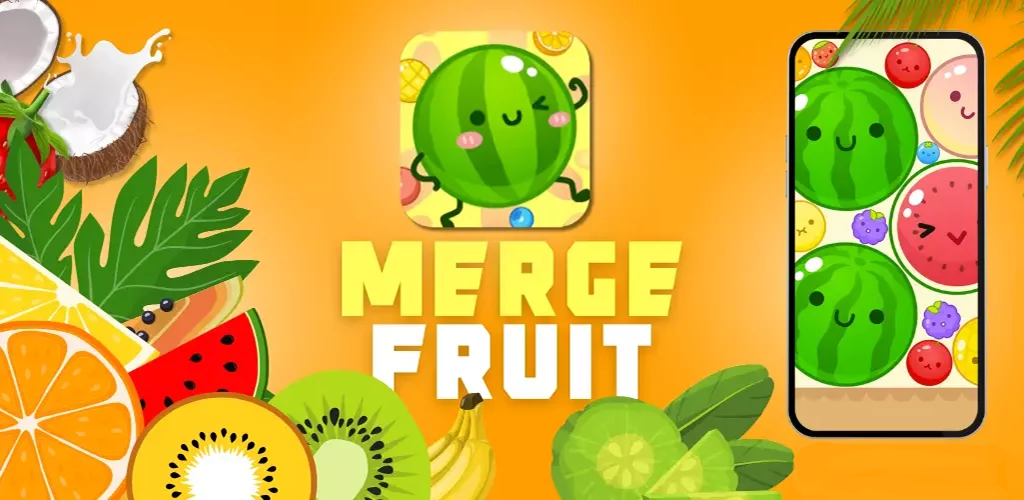 Watermelon Merge Madness 2048 - fruit Merge Game-Amazonアプリストアのアプリ