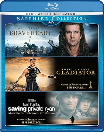 Amazon.com: The Sapphire Collection (Braveheart/Gladiator/Saving ...