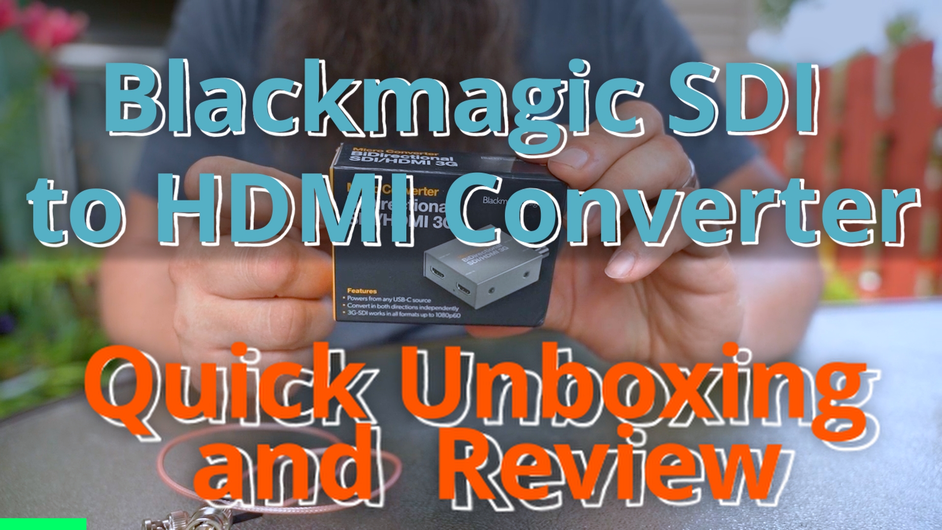 Watch Must See Before You Buy - Blackmagic Bidirectional on Amazon Live