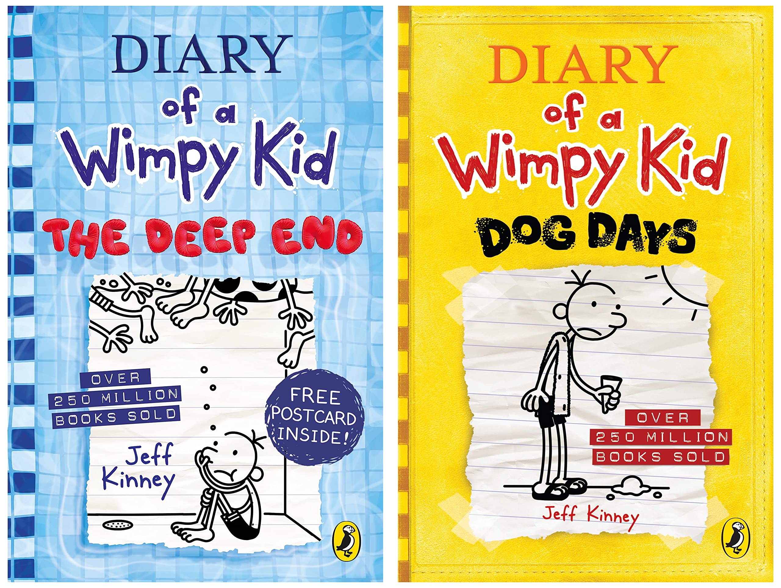 Buy Diary of a Wimpy Kid: The Deep End (Book 15) & Diary of a Wimpy Kid ...