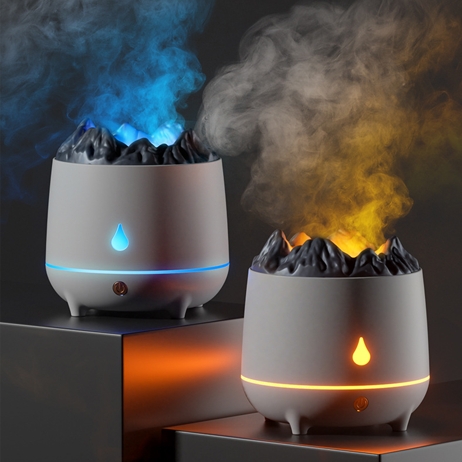 Watch YALEDI Simulated Volcano Aromatherapy Diffuser on Amazon Live
