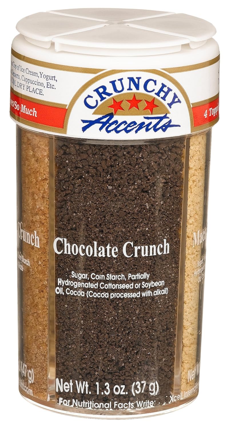 Amazon.com : Dean Jacobs 4 Crunchy Accents, Large, 5.1-Ounce Jars (Pack ...