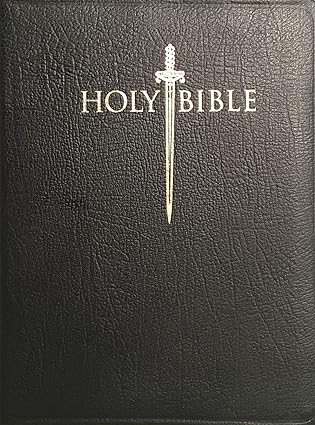 Sword Study Bible-KJV-Giant Print: King James Version, Black Genuine ...