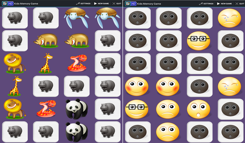 Kids Memory Game - Educational - App on Amazon Appstore
