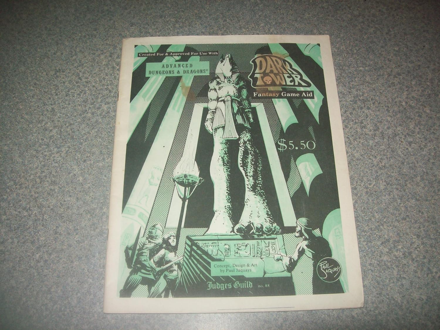 ADVANCED DUNGEONS AND DRAGONS ~ DARK TOWER ~ A VERY RARE ADVENTURE ...