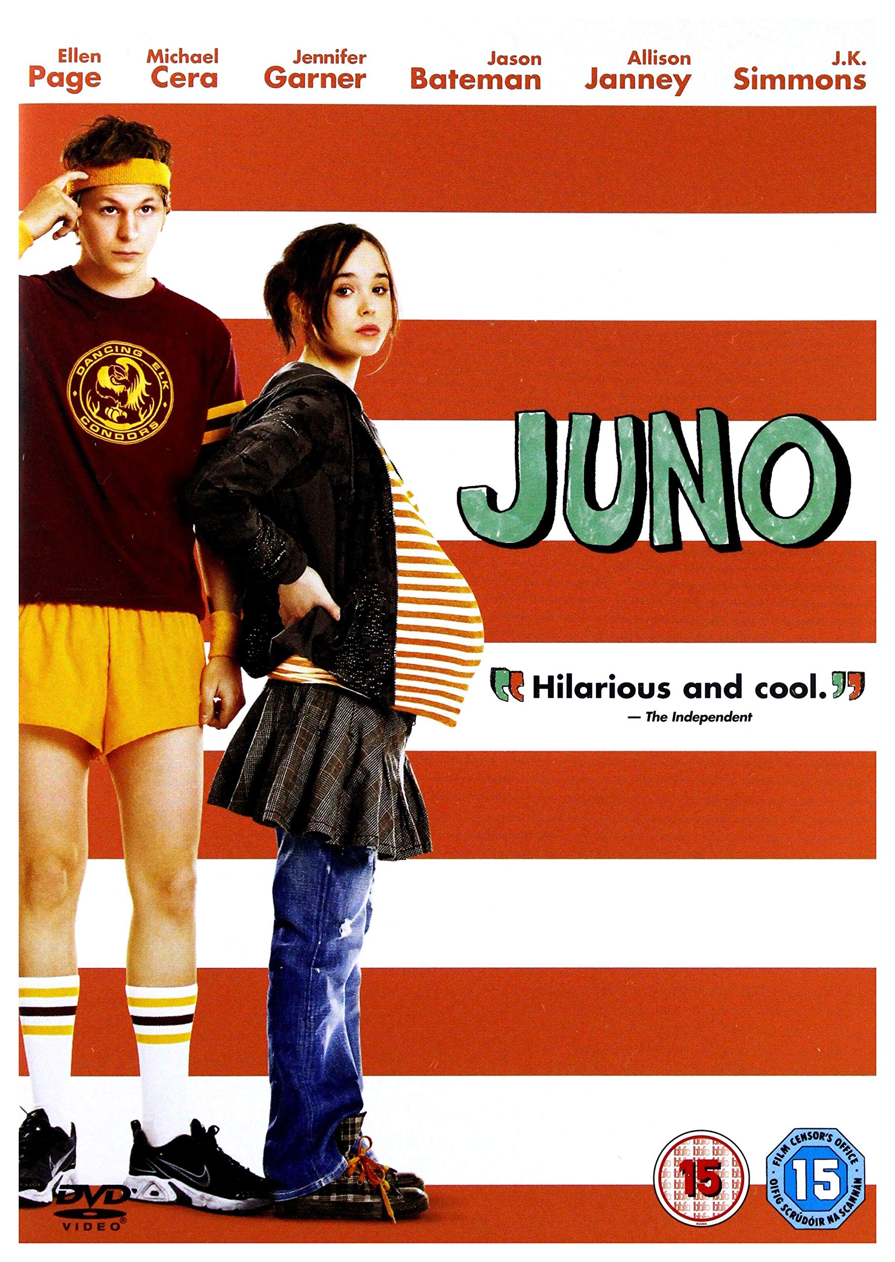 Juno [DVD] [2007]: Amazon.co.uk: Ellen Page, Michael Cera, J.K. Simmons ...