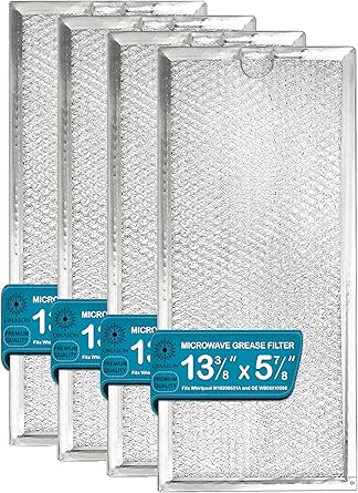 W10208631A, GE WB06X10596, AP5617368 Grease Filter Replacement for Many ...