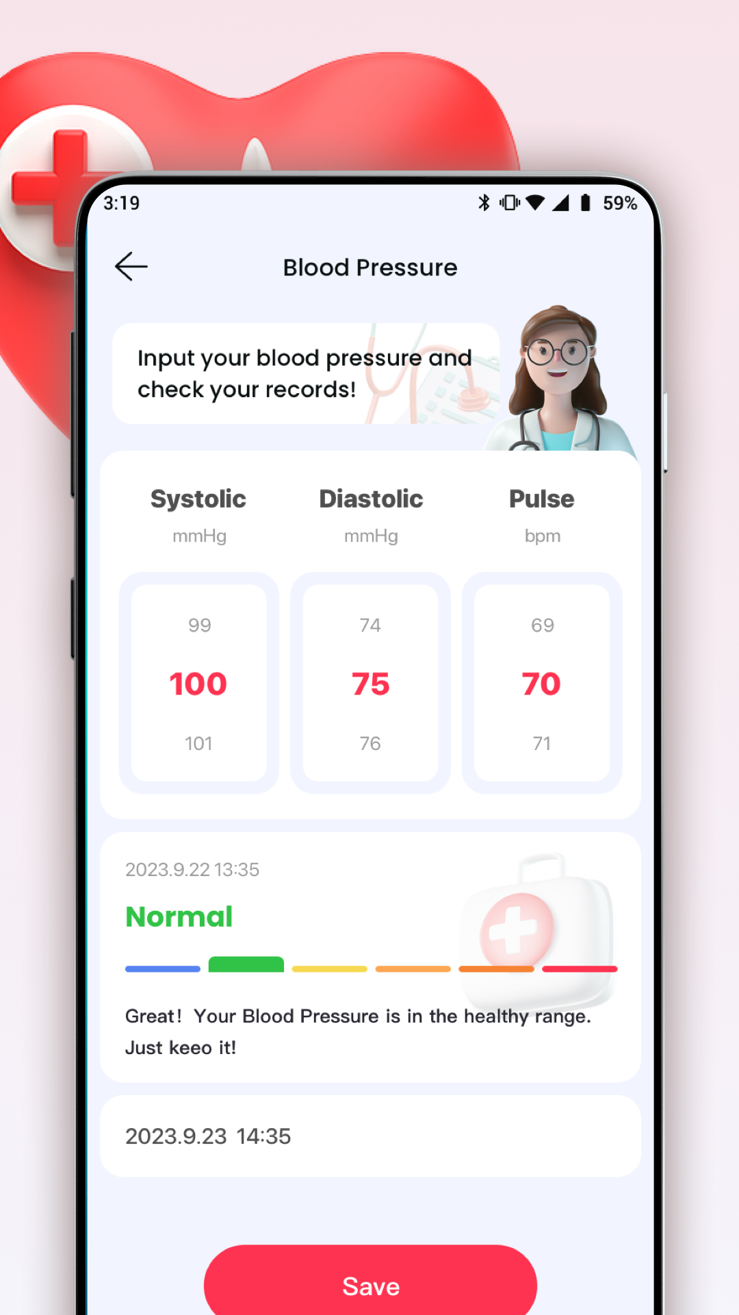 Blood Pressure Watcher - App on Amazon Appstore