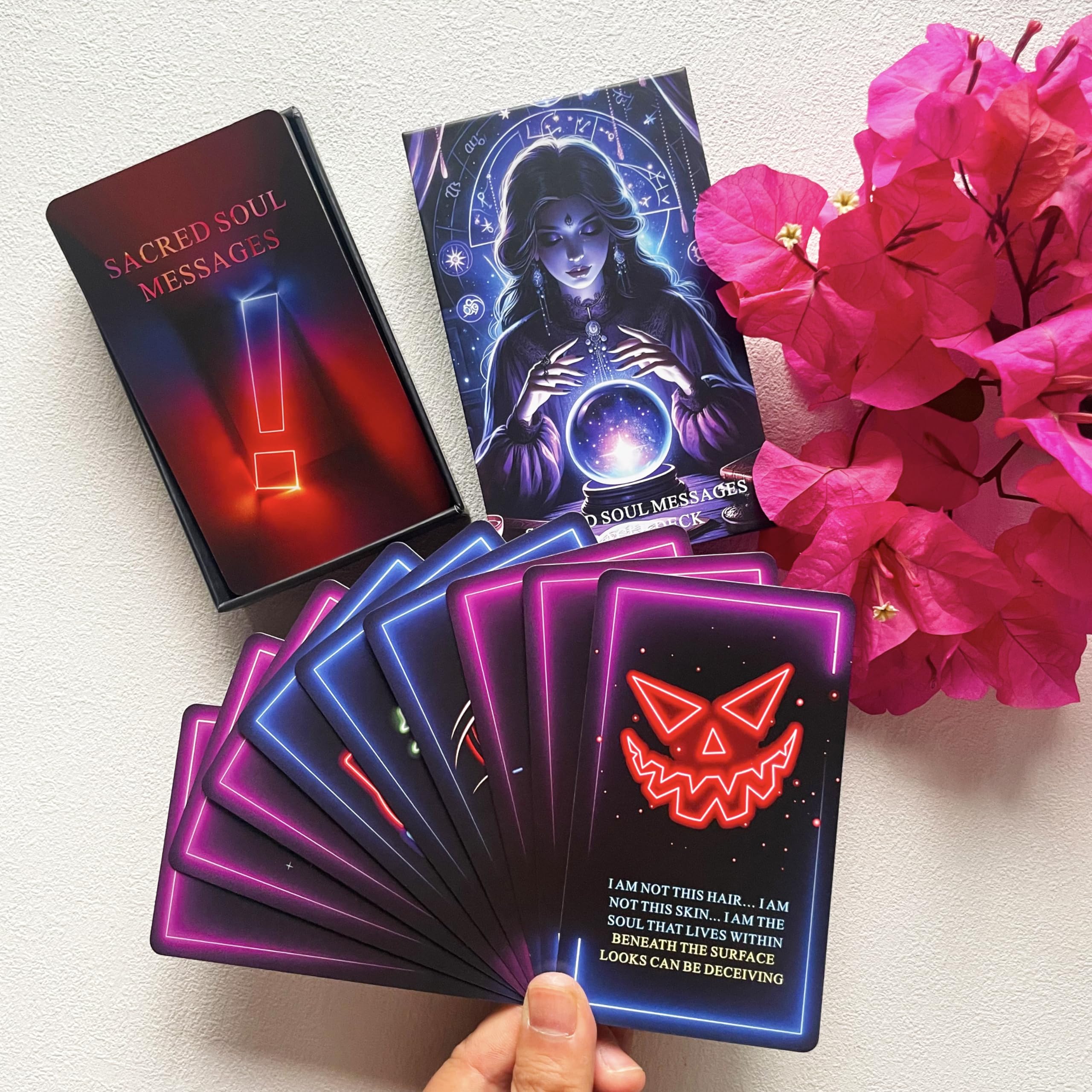 Snapklik.com : Sacred Soul Oracle Cards Deck, Higher Self Messages ...