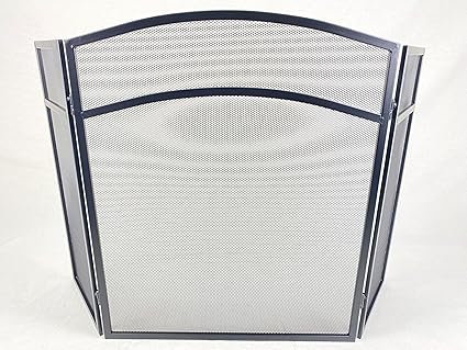 Unibos | Fire Guard Screen Panel Standing Gate - Steel Decorative Mesh ...