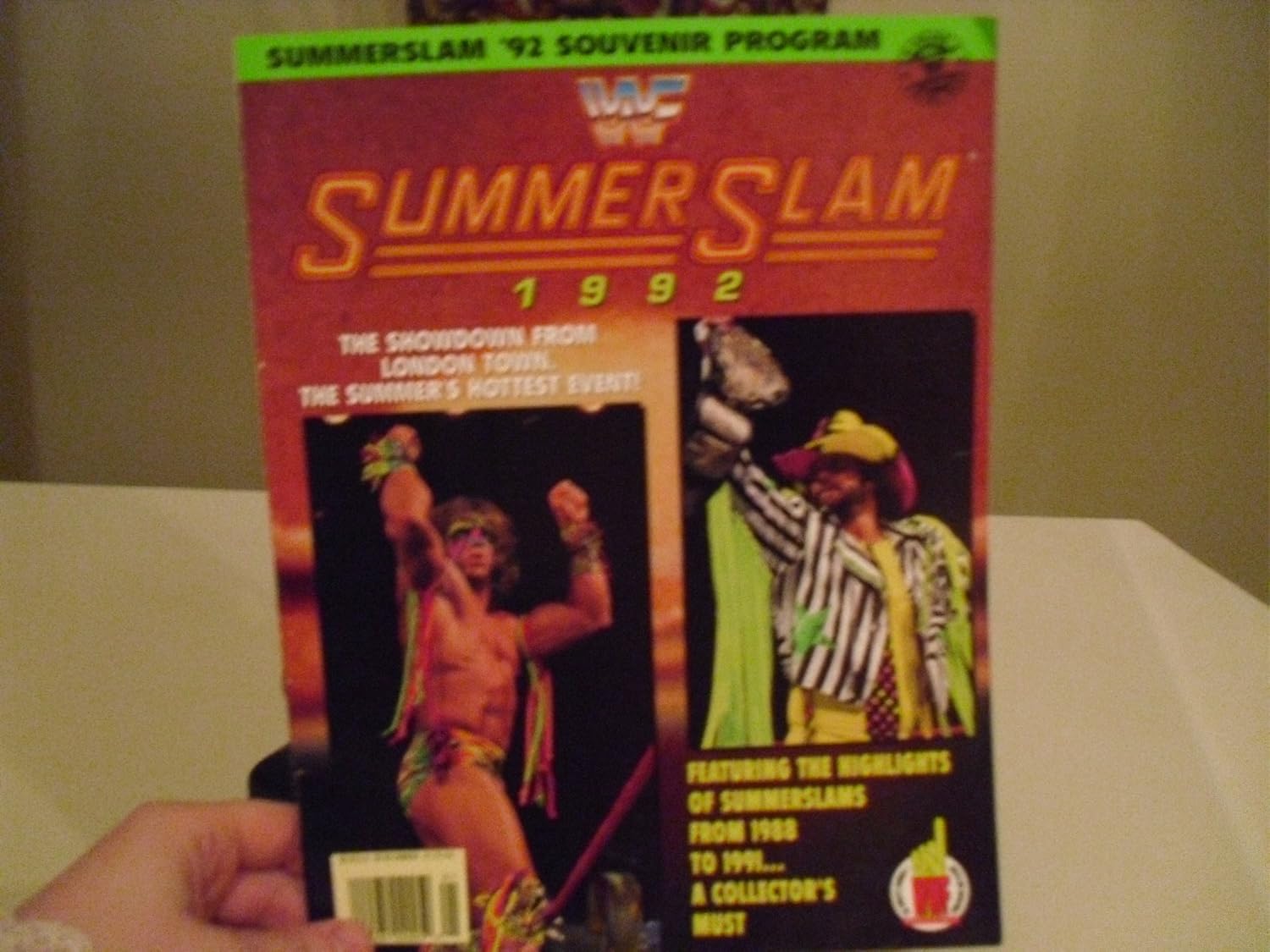 Summerslam 1992 Souvenir Program Magazine: unknown author: Amazon.com ...