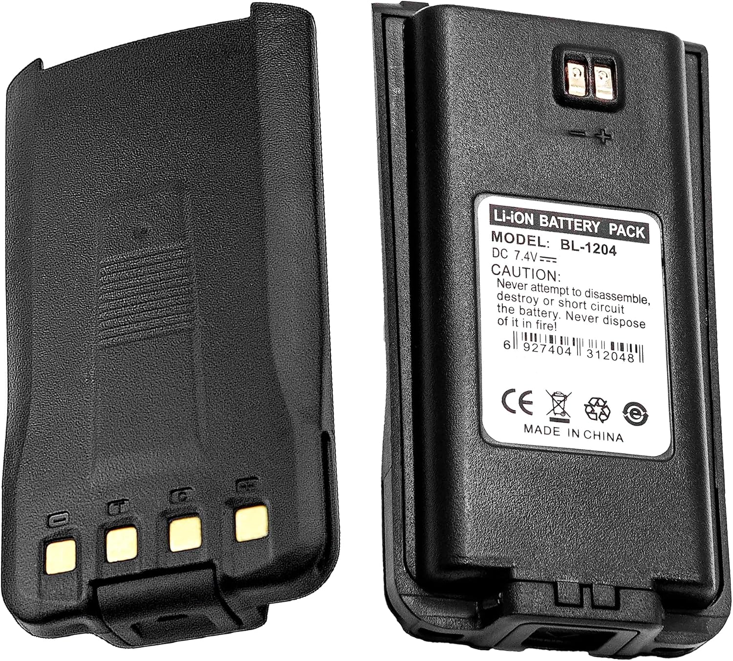 Amazon.com: TAKOCI (2Pack) Replacement Battery for Hyt‘era TC-610 TC ...