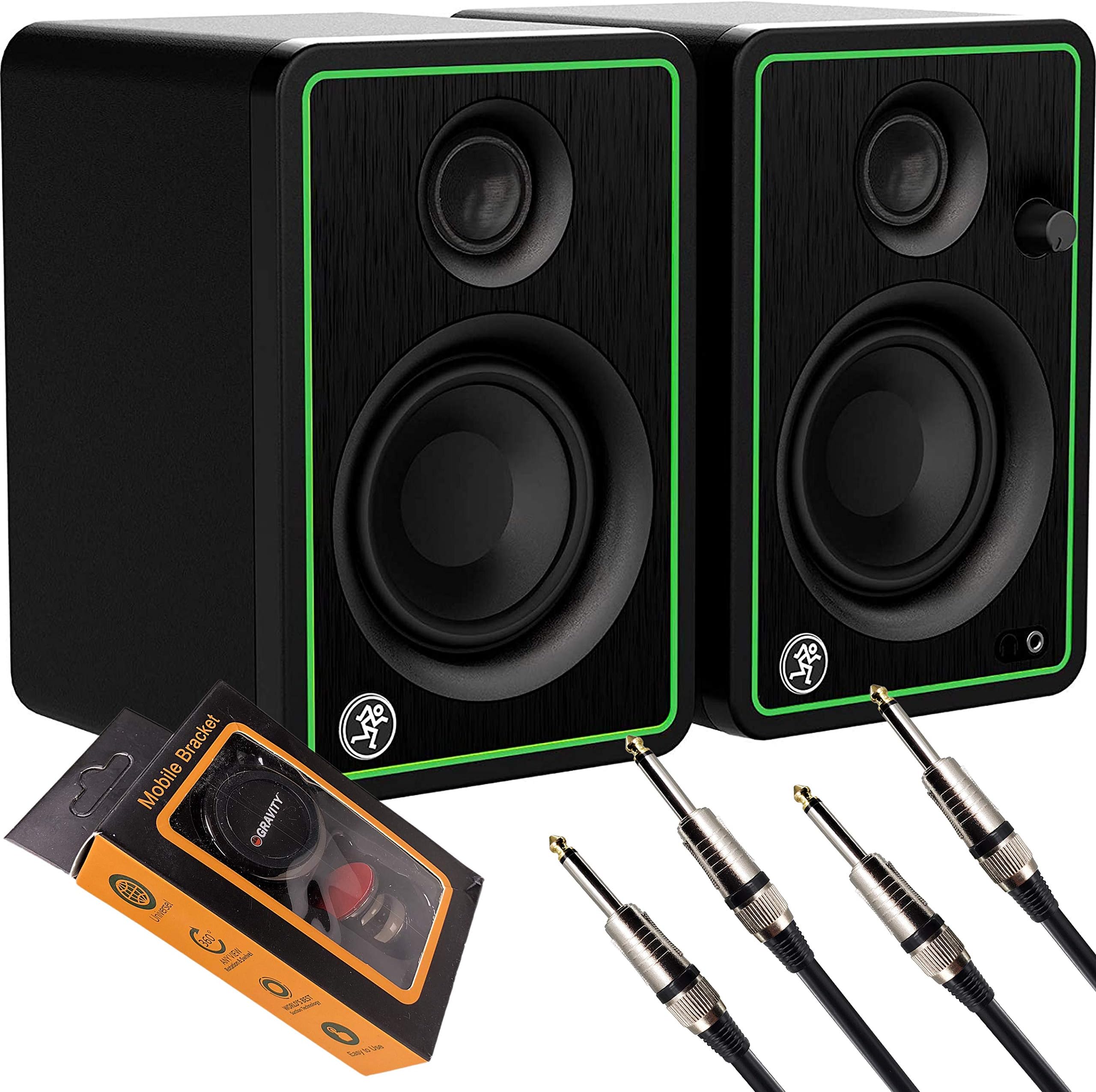 Amazon Mackie Cr Series Studio Monitor Cr3 Xbt With Pair Of Emb