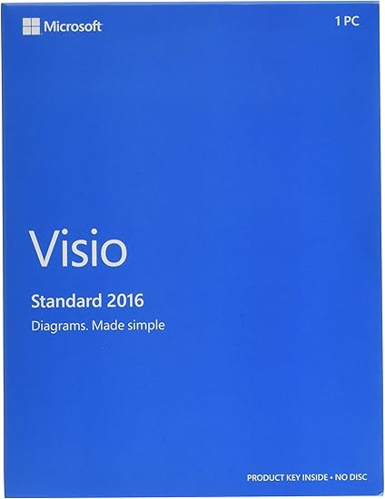 Amazon.com: Microsoft Visio Standard 2016