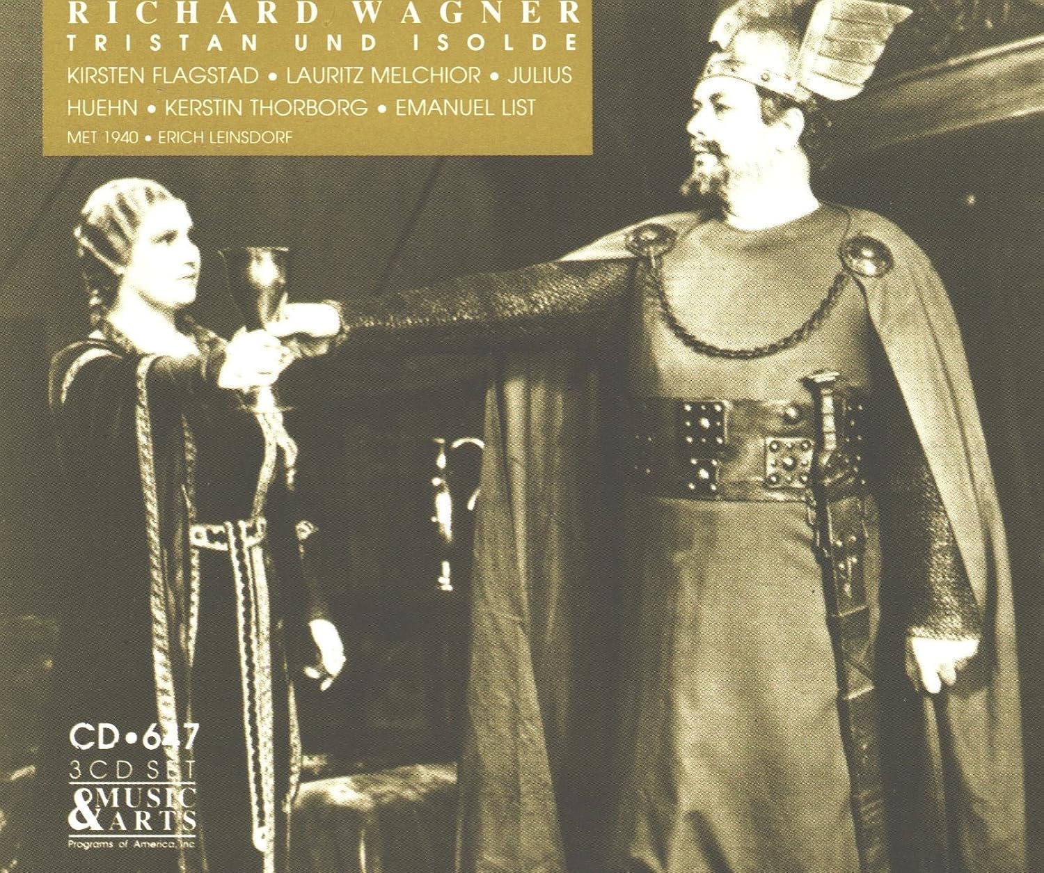 Wagner: Tristan Und Isolde (MET, March 23, 1940): Wagner, Erich ...