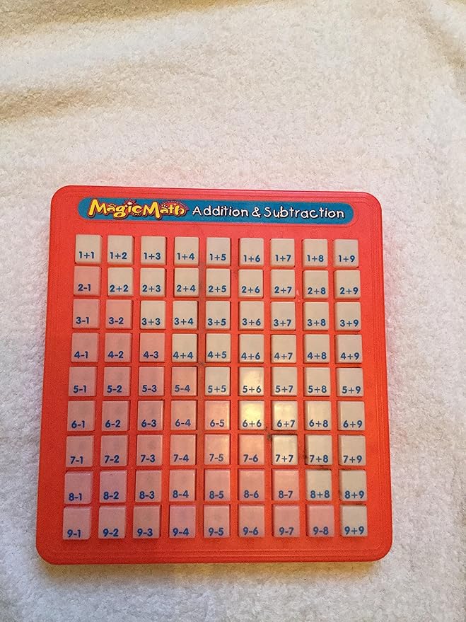 Amazon.com: Vintage 1993 Lanard - Magic Math Machine Addition ...