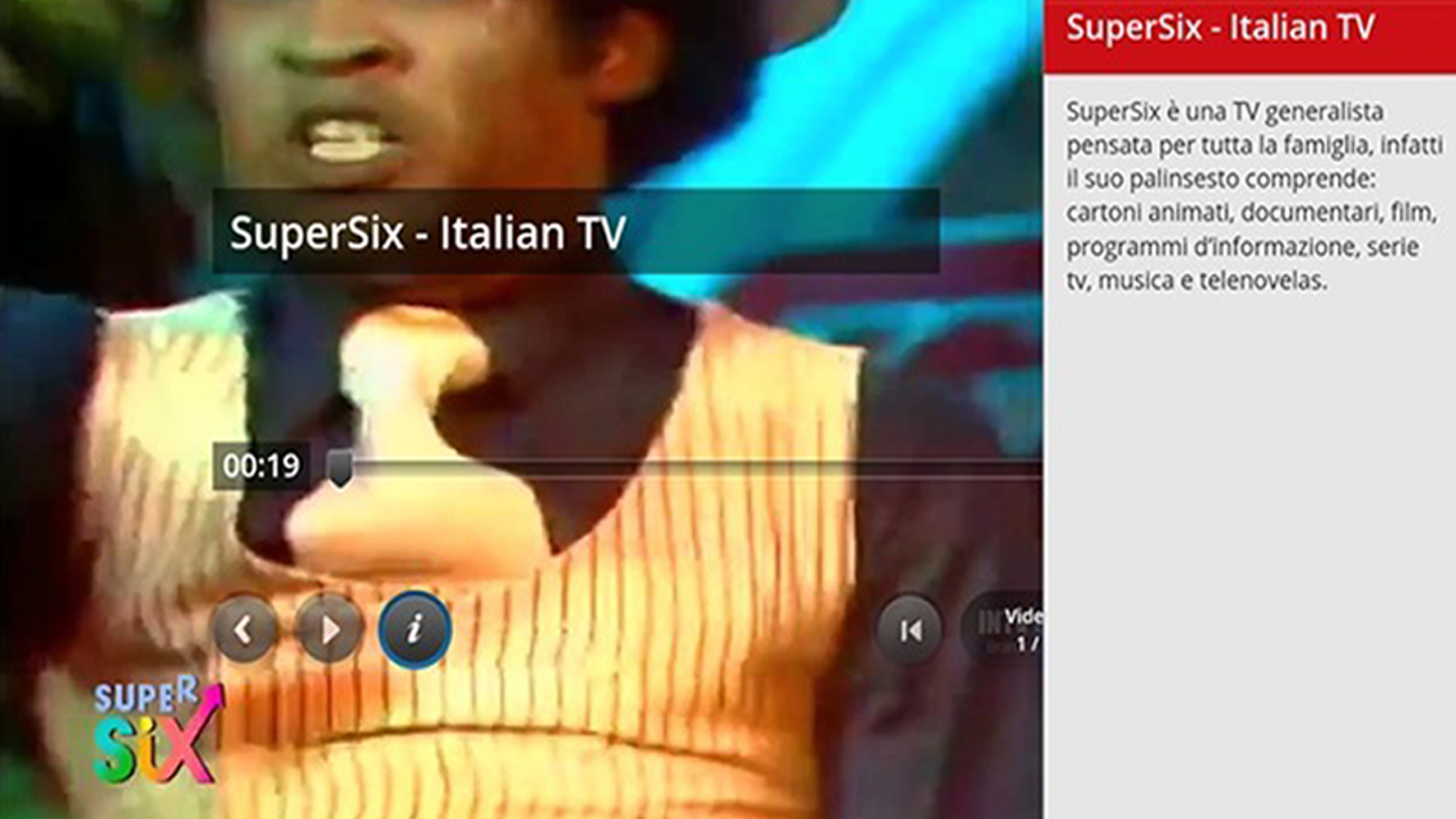 INTV Italia: app su Amazon Appstore