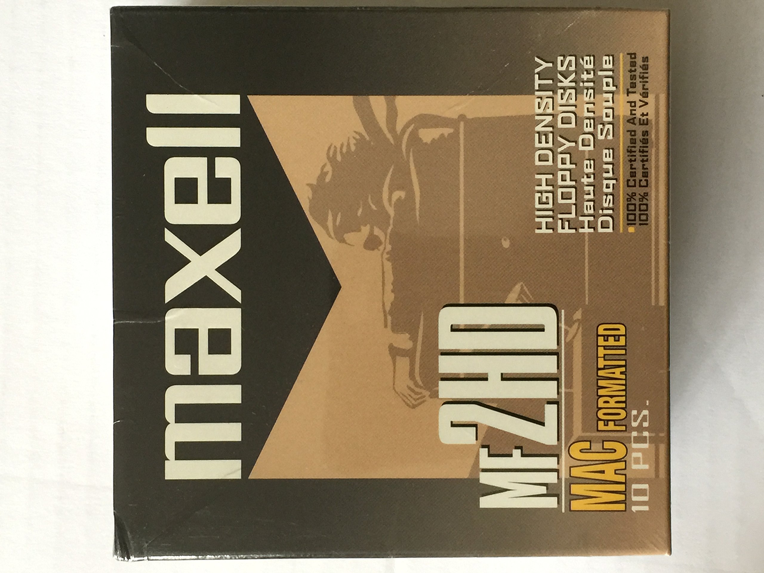 Amazon.com: Maxell 3.5 HD 1.44MB Formatted Mac Mf2HD (10-Pack ...
