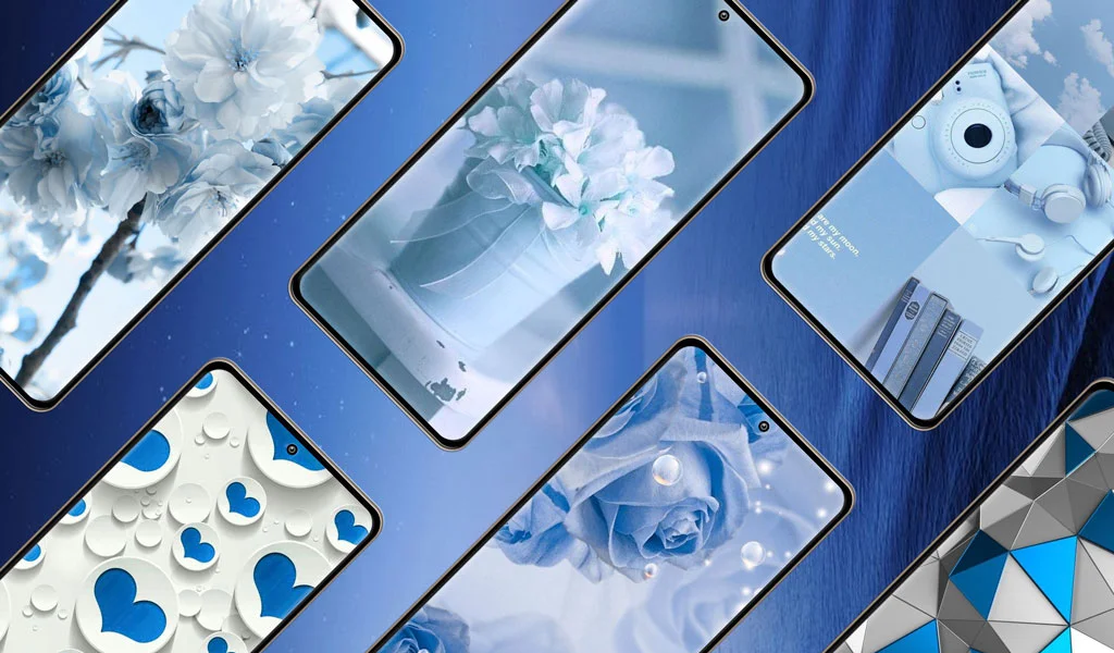 Preppy Blue Wallpaper - App on Amazon Appstore