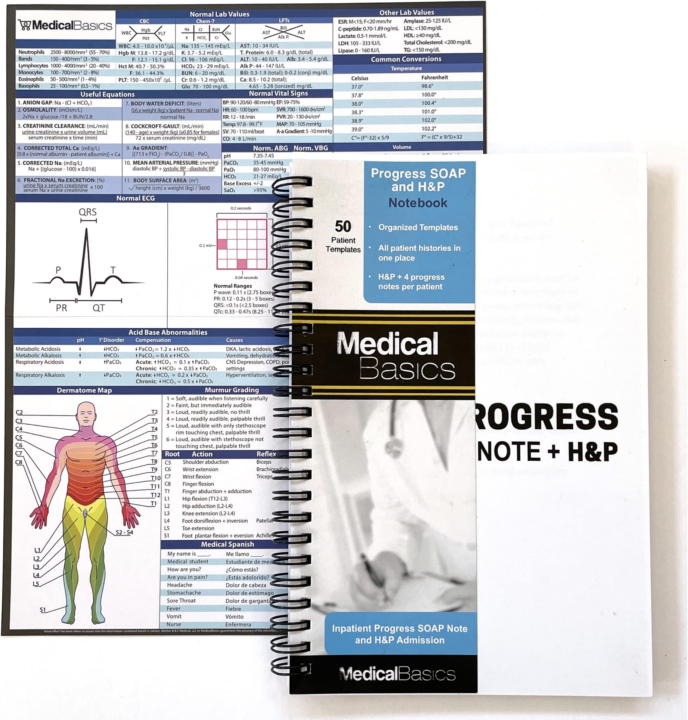 Amazon.com : Pediatrics H&P Notebook Medical History and Physical ...