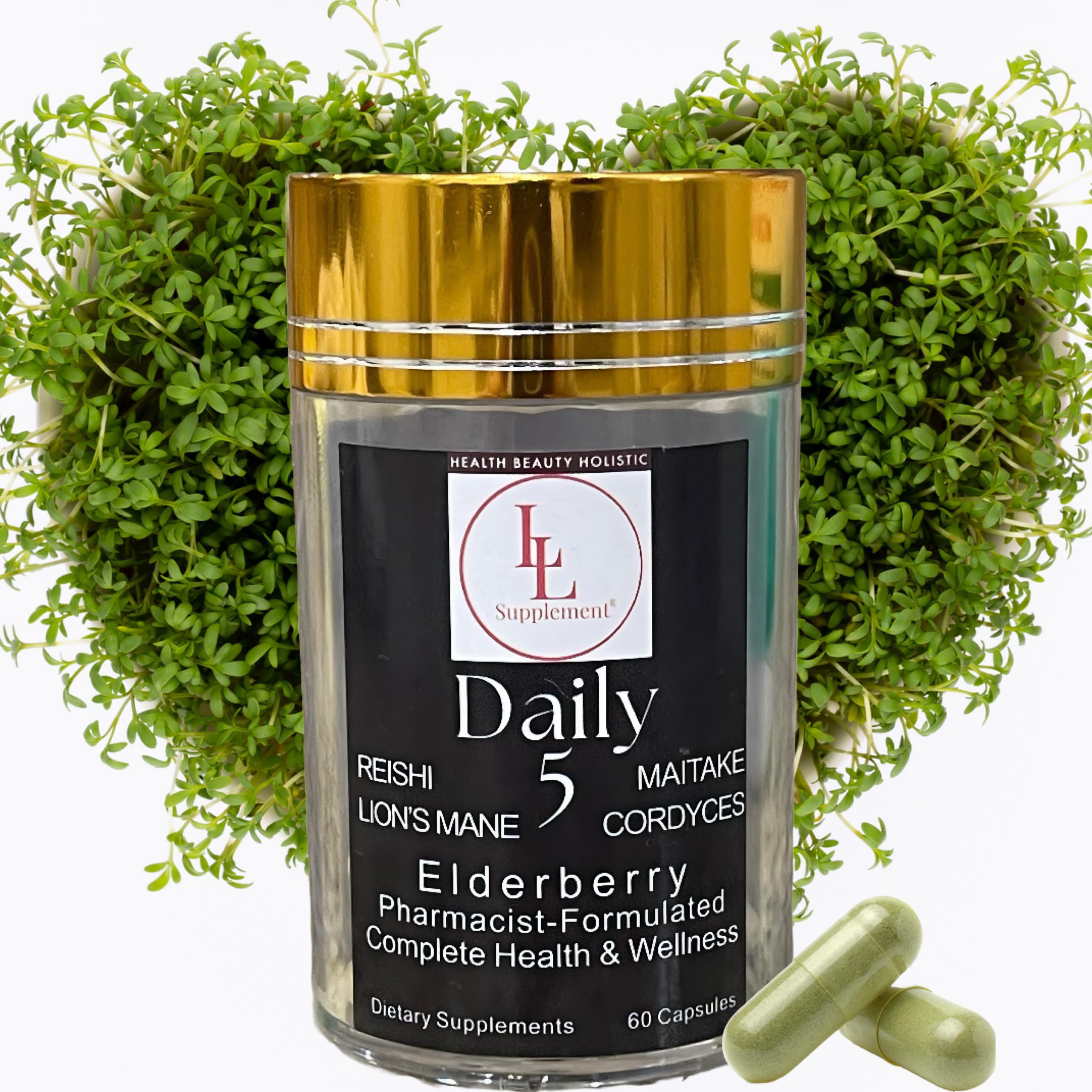 Amazon.com: Daily 5 with All Purposes Antioxidants Dietary Supplement ...