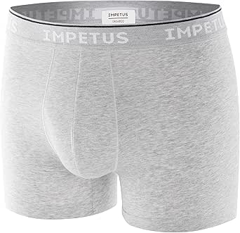 IMPETUS Certified Organic Cotton Boxer Brief Underwear at Amazon Men’s ...