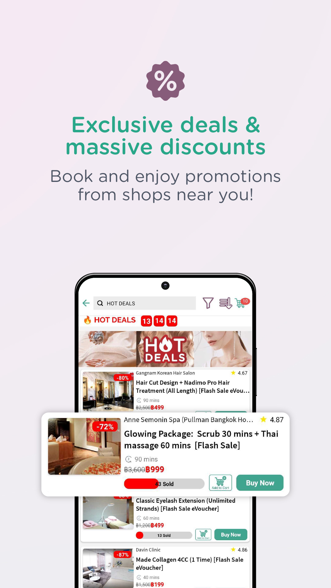 GoWabi - Spa, Beauty, Wellness - App on Amazon Appstore