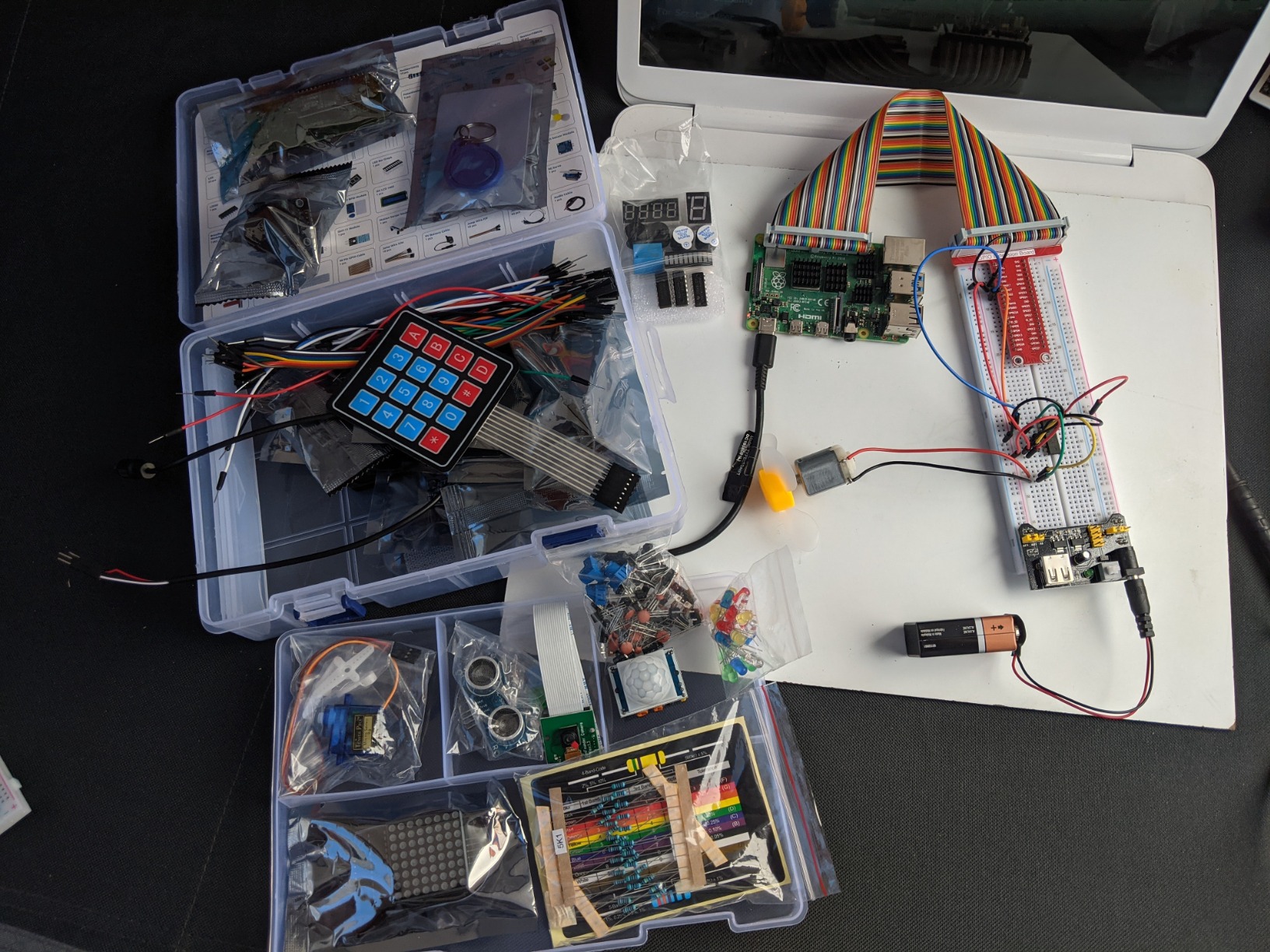 10mo Finance Sunfounder Ultimate Starter Kit For Raspberry Pi 4 B 3 B 400 Python C Java